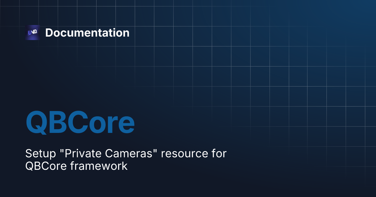 QBCore | Documentation
